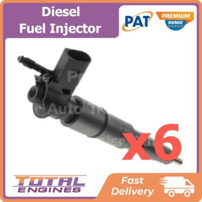 6x PAT Premium Diesel Fuel Injector fits BMW X3 E83 3.0L 6Cyl M57 TU ...
