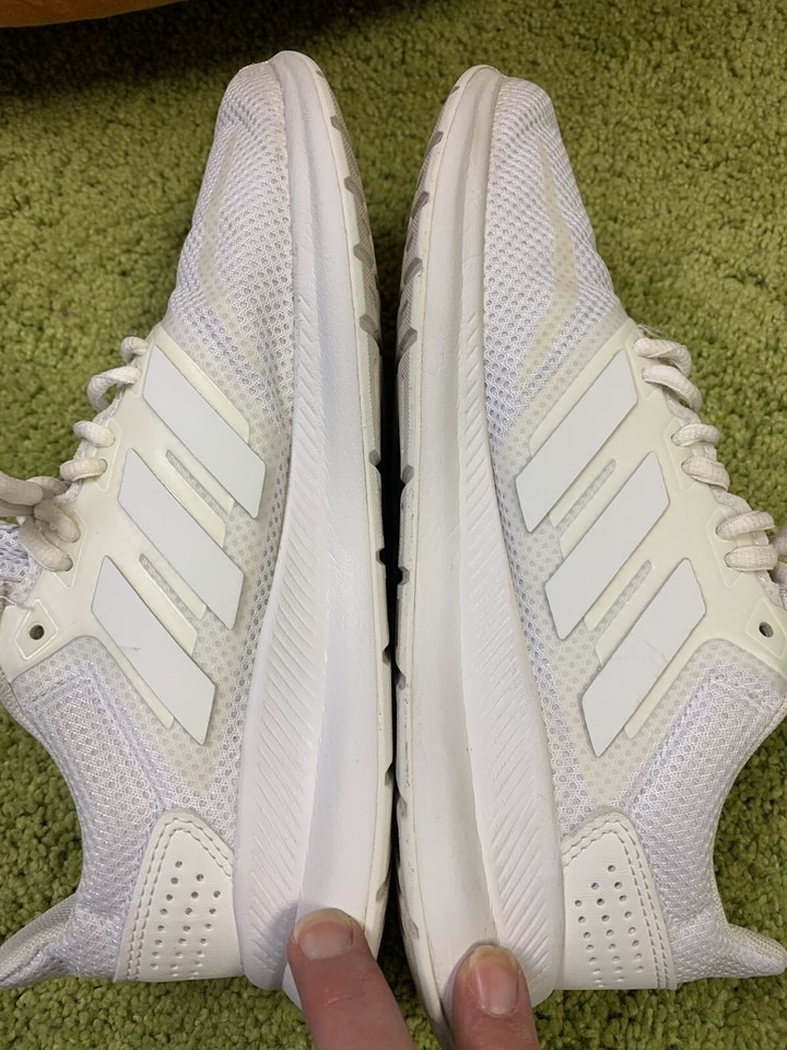 ADIDAS Cloudfoam PGS 789005 Running Sneakers Shoes Mens Size 7 White | eBay