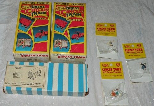 Lot of Circus Wagon Kits *HO-Scale* Plus 3 Circus Figures | eBay