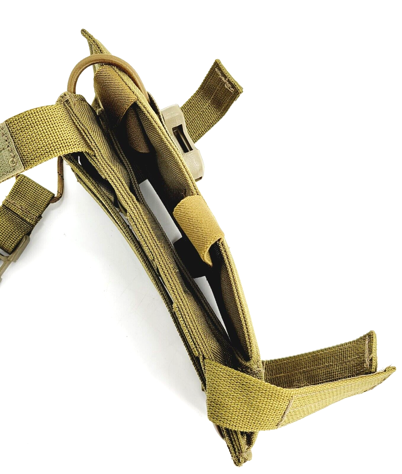 Eagle Industries Khaki MBITR Radio Pouch Hinge Front RP-MBITR-HF-MS-KH ...