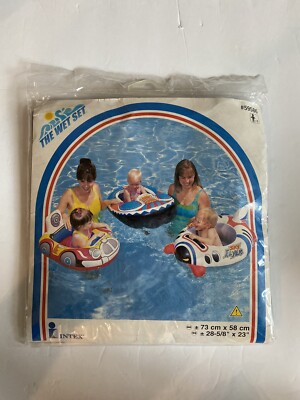 Vintage Intex 59586 The Wet Set Inflatable Kid Floatie Blowup Shoe Swim ...