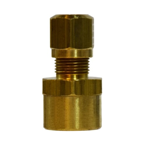 3/8" X 1/4" Nylon Air Brake X Fip Adapter Brass Fittings 38063 (Pack Of ...