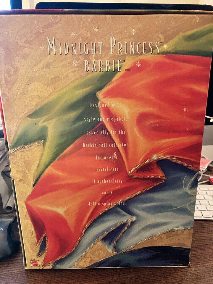Barbie Midnight Princess -Winter Princess Collection Lt Ed 1997 Mattel ...