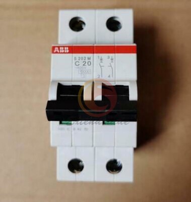 ONE ABB S202M Series DC Air-Switch Circuit Breaker 2P C-Type 1-63A New ...