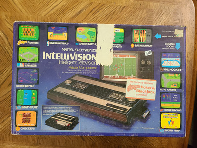1979 Intellivision Console in EXCELLENT Condition W/ Original Box and ...