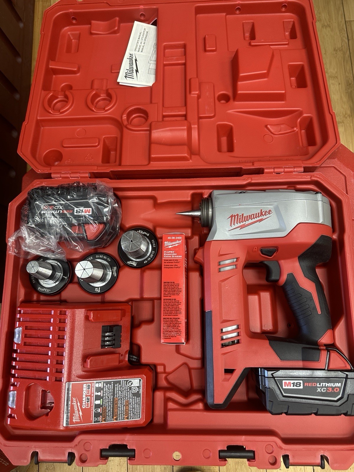 Milwaukee M18 2632-22XC 18V Propex Lithium-Ion Cordless Expansion Tool ...