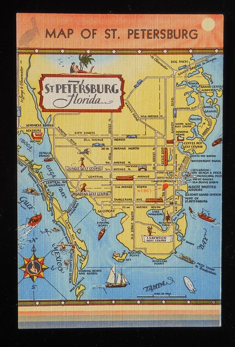 Petersburg Florida Map Image Of USA TIMELESS MAPS. St Petersburg,