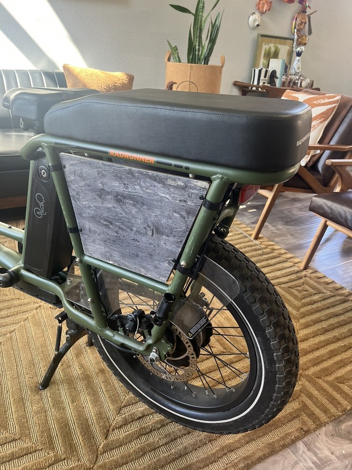 radrunner E-bike Wood Panel accessories Rad Power Bikes E-bike ...