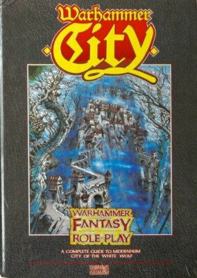 Middenheim City of Chaos-wfrp RPG Warhammer Fantasy COMPLETE WITH MAP ...