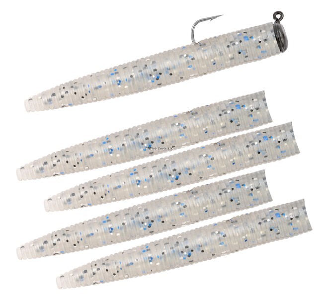 2 - MATZUO Ned Style Rigs - 5/Pk - 1/8 oz. - Black/Red & Smoke | eBay