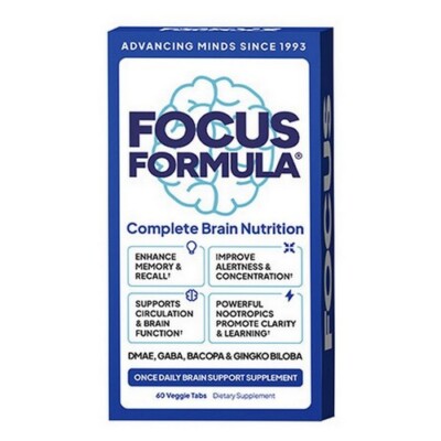Focus Formula 60 Tablets By Focus Formula 38100172716| eBay