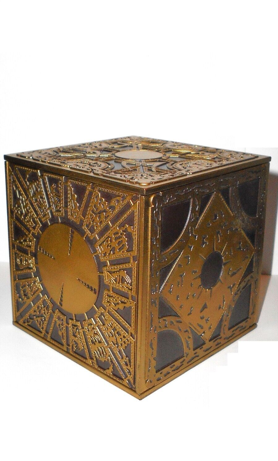 HELLRAISER Neca Reel Toys 2003 PUZZLE BOX cube 100% COMPLETE build a ...