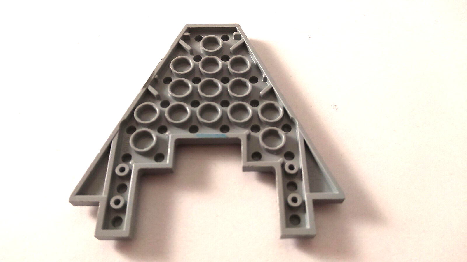 1X 6104 LEGO 8 x 8 Wedge Plate Wing w/Cut Out OLD LIGHT GRAY 6891 6931 ...