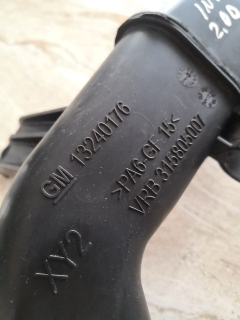 Opel Insignia 2015 Diesel 88kw Air Intake Hose/pipe 13240176 Rtx71204 ...