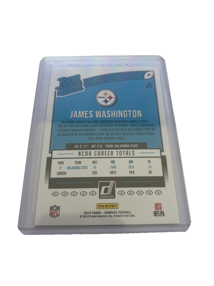 2018 James Washington Rookie Card | eBay