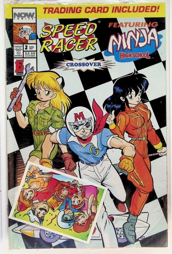 Vintage Speed Racer Ninja High School Crossover Comic #2 1993 NOW ...