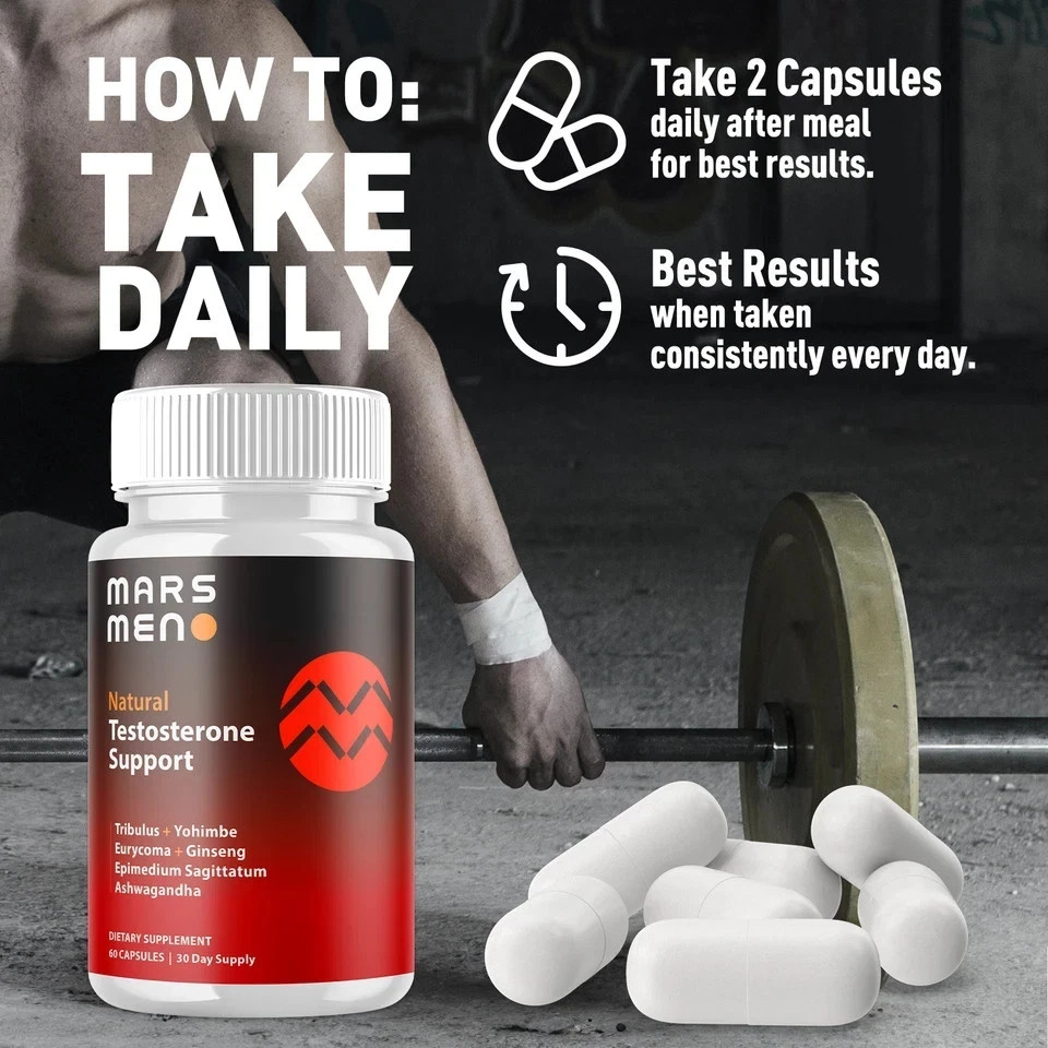 Mars Men Capsules - MarsMen for Men Health 60 Capsules Free Shipping US ...