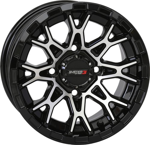 Kit 4 Deestone Trail Crusher Tires 26x9-14 on System 3 ST-6 Machined ...