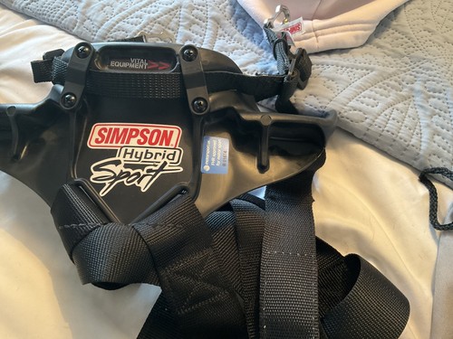 Simpson Hybrid Sport FHR System Hans type Device FIA Approved - QR ...