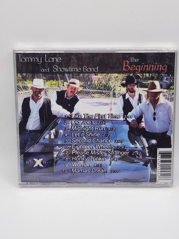Tommy Lane And Showtime Band The Beginning CD BRAND New - C5 | eBay