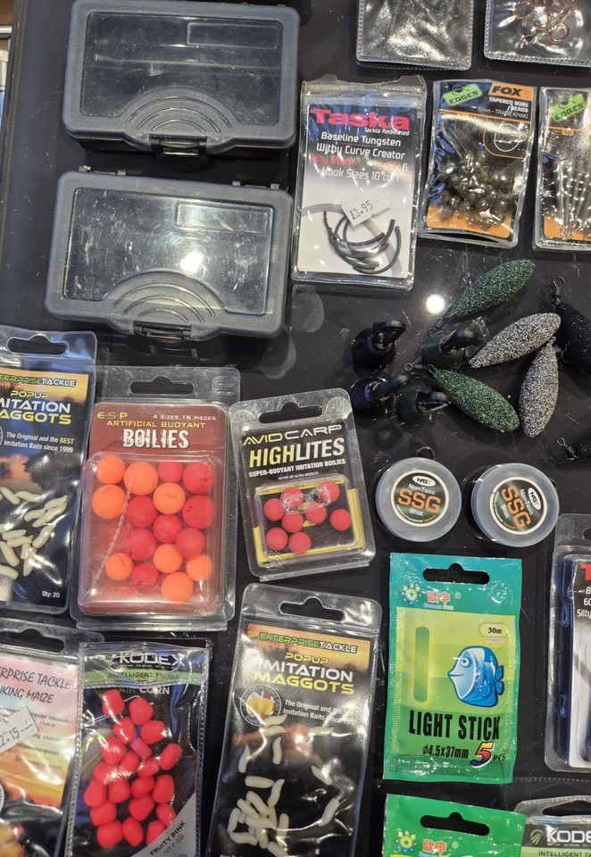 Carp Fishing Terminal Tackle Bundle, Job Lot And More Korda Fox Nash ...