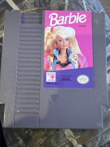Original Nintendo NES Barbie Game, High Tech Expressions 1985 | eBay