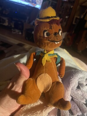 Dakin Dream Pets Squirrel Ranger plush sawdust vintage Japan scarf ...