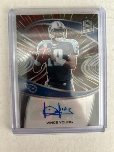 Vince Young 2021 Spectra Auto Autograph Signatures 02/15 | eBay