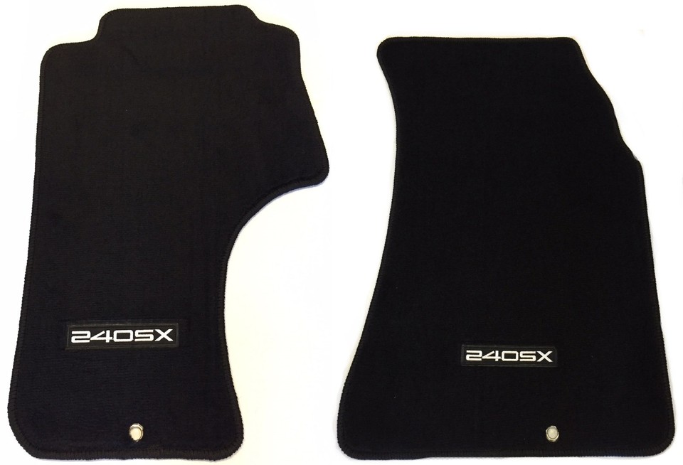 Front Floor Mats Set Fits Nissan 240SX 1989-1994 With 240SX Logo FMR ...