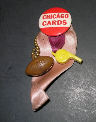 CHICAGO Cardinals pin button pinback Old Rare Cards Football | eBay