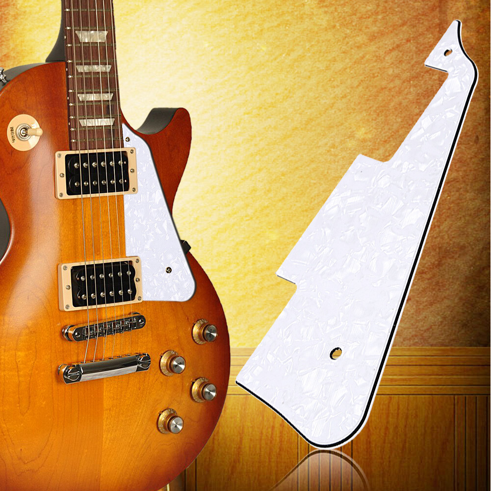 PVC Guitar Pickguard Parts 3 Guitar Pick Guard for LP (White Pearl) | eBay