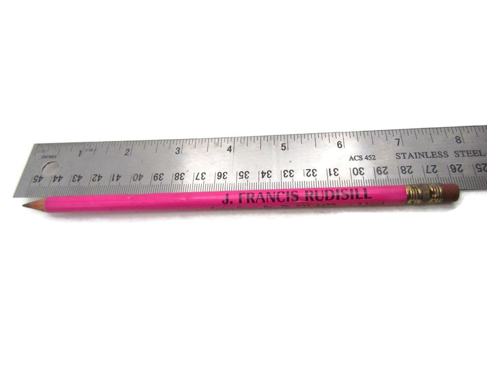 J. Francis Rudisill Pencil Spring Grove, PA | eBay