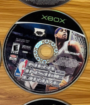 NBA Inside Drive 2002 Original XBOX - Disc Only Game Tested ...