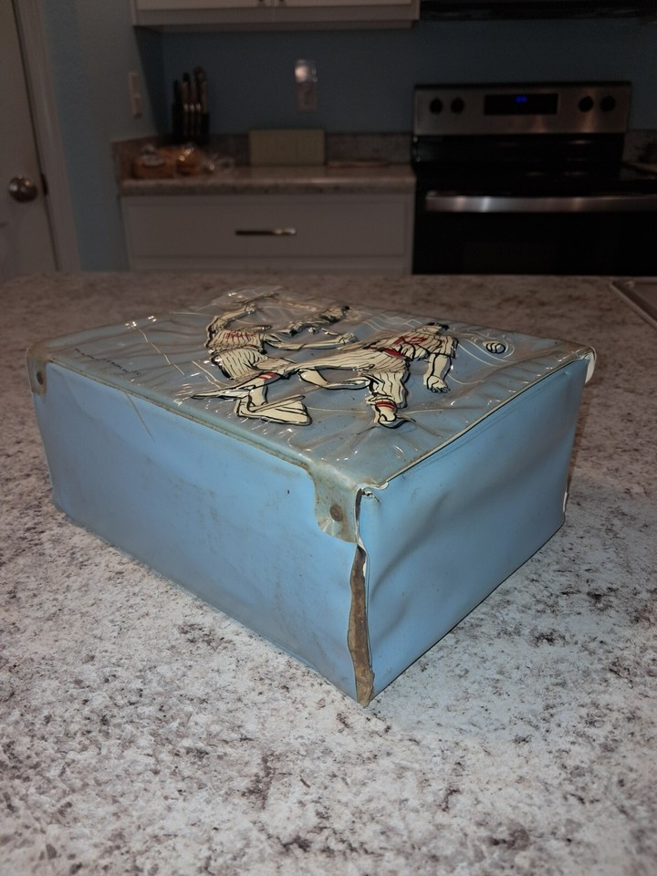 1960s Baseball Prepac Vinyl Lunch Box - No Thermos * Vintage * Lunchbox ...