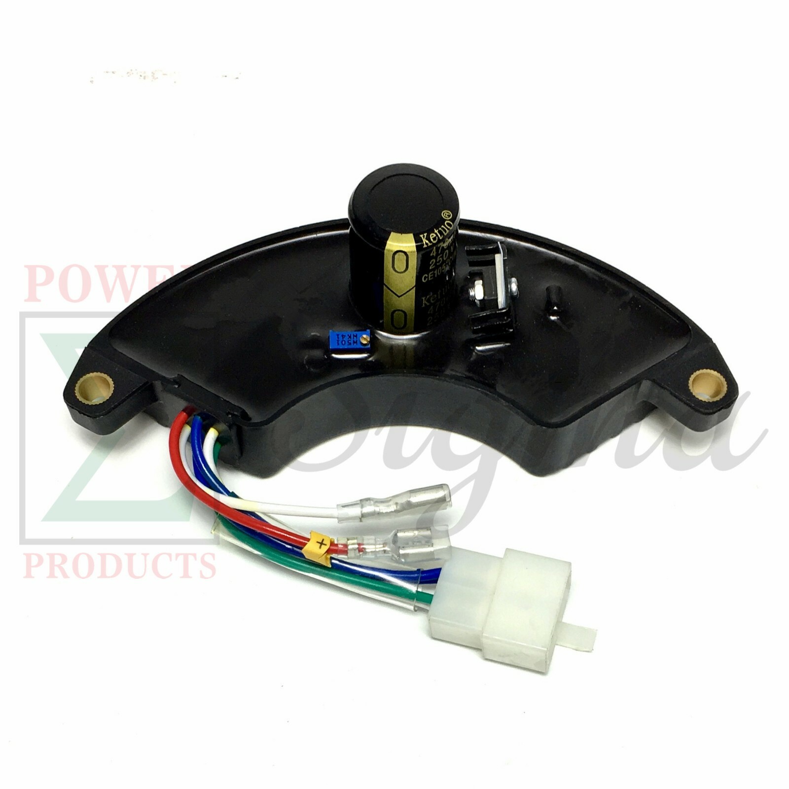 Automatic Voltage Regulator AVR For 5KW 5.5KW Single Phase Gasoline ...