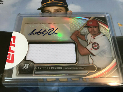 Anthony Rendon auto 2013 Bowman jumbo signed Platinum Relic Autograph ...