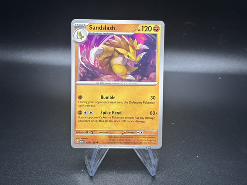 Sandslash - 028/165 Scarlet & Violet 151 - Pokémon TCG | eBay