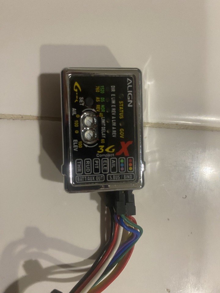 Align 3GX flybarless Receiver and Gyro | eBay