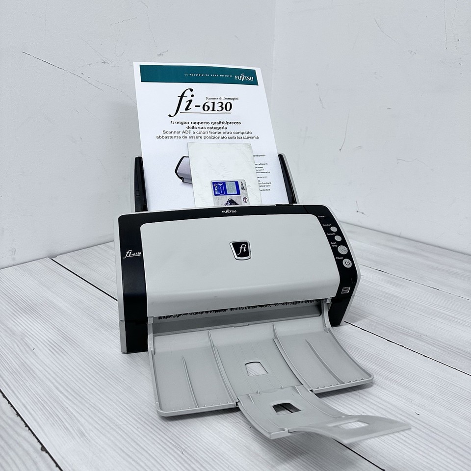 Scanner Professionale Fujitsu fi-6130, USB ,Duplex automatic, colore | eBay