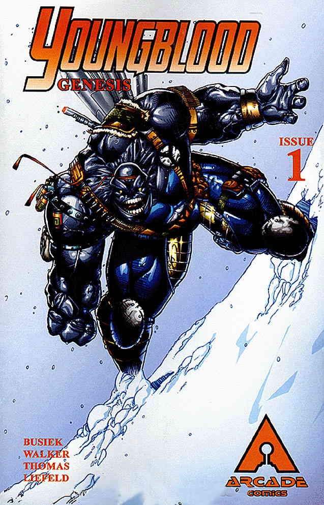 Youngblood Genesis #1B VF/NM; Arcade | Kurt Busiek - w/Bag+Board | eBay