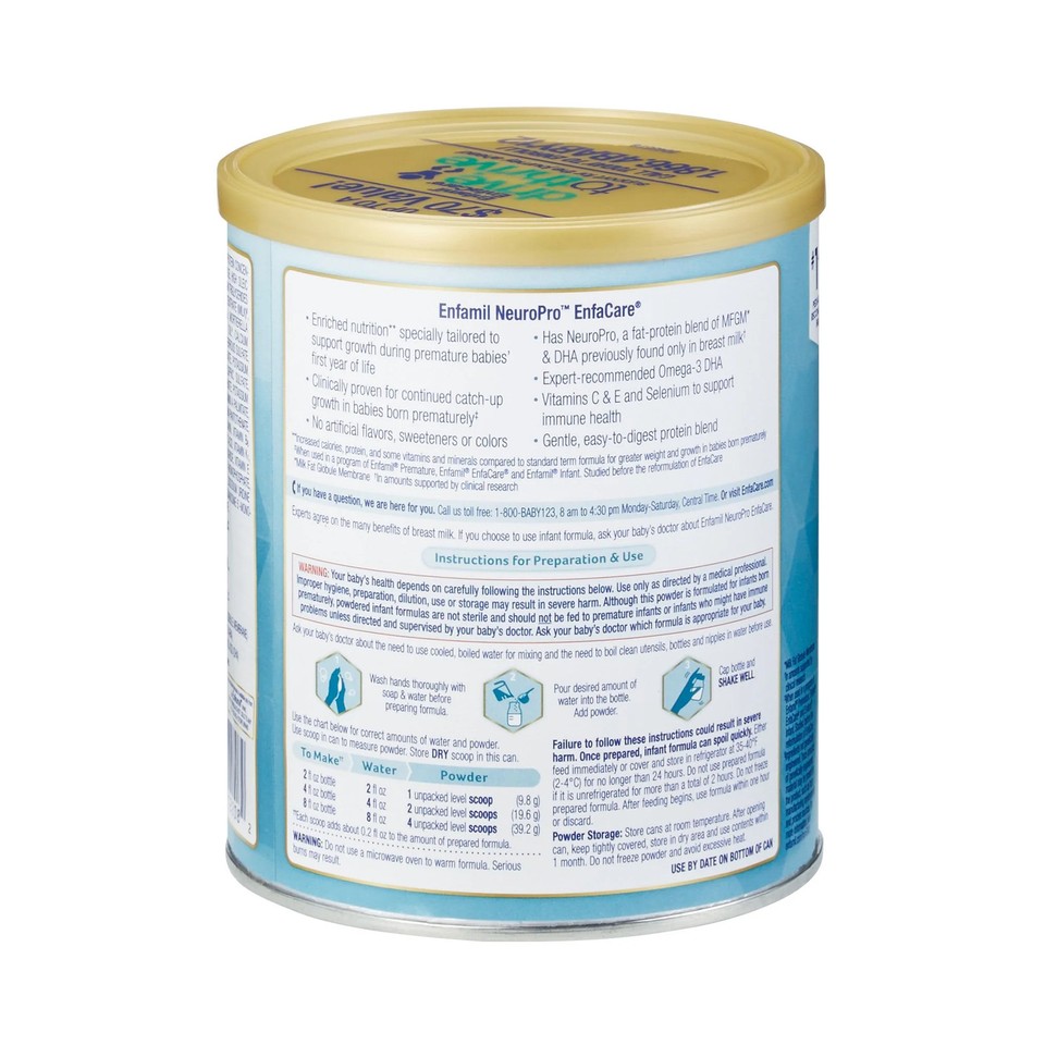 Enfamil NeuroPro EnfaCare Infant Formula - 13.6 oz Powder Can | eBay