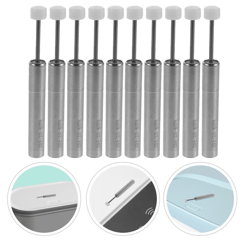 10pcs Garbage Can Lid Damper: Stainless Steel Hydraulic Piston Buffer ...