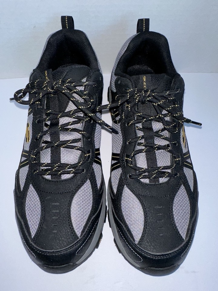 Skechers Stamina Cutback Men's Shoes Charcoal Black Size 13 Lace-up ...