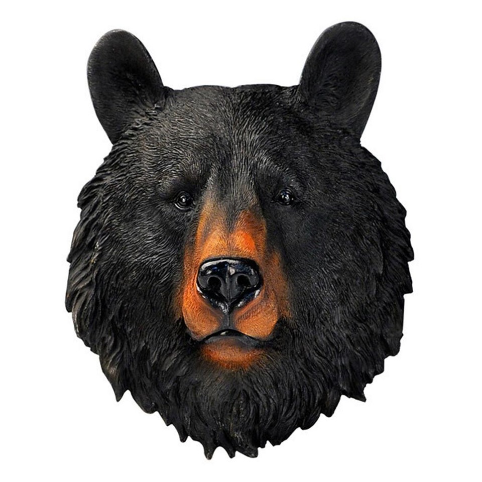 Wall Mount Hanging Animal Head Ornament Decoration Resin Realistic ...