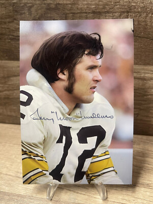 Gerry Moon Mullins Pittsburgh Steelers Hand Signed 4x6 Photo TC46-3428 ...