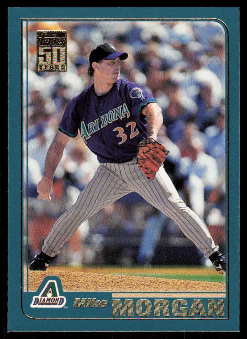 2001 Topps 211 Mike Morgan Arizona Diamondbacks | eBay