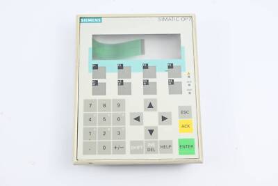Siemens Front Panel Simatic OP7 A5E00076354 ( 6AV3607-1JC ) Zustand D ...