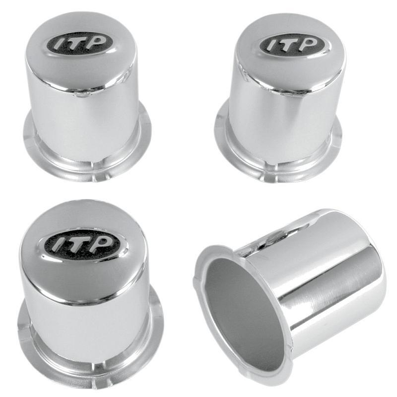 ITP Chrome Wheel Center Cap For ATV & UTV (Set Of 4 ) | eBay