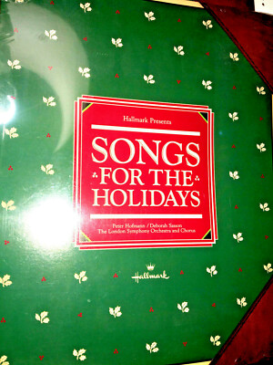 HALLMARK Presents SONGS FOR THE HOLIDAYS 1987 Christmas Vinyl LP RECORD ...
