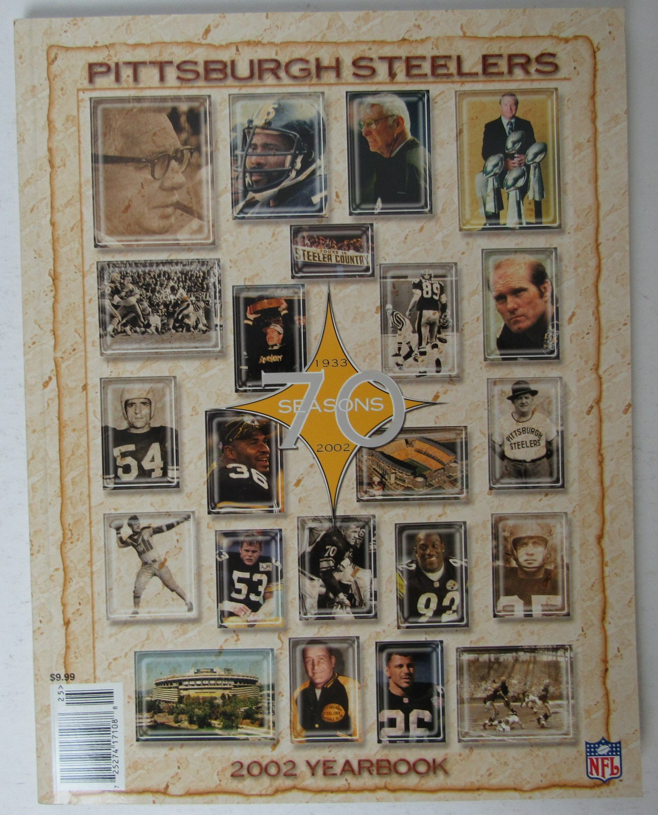 2002 Pittsburgh Steelers Official Team Yearbook 145095 | eBay